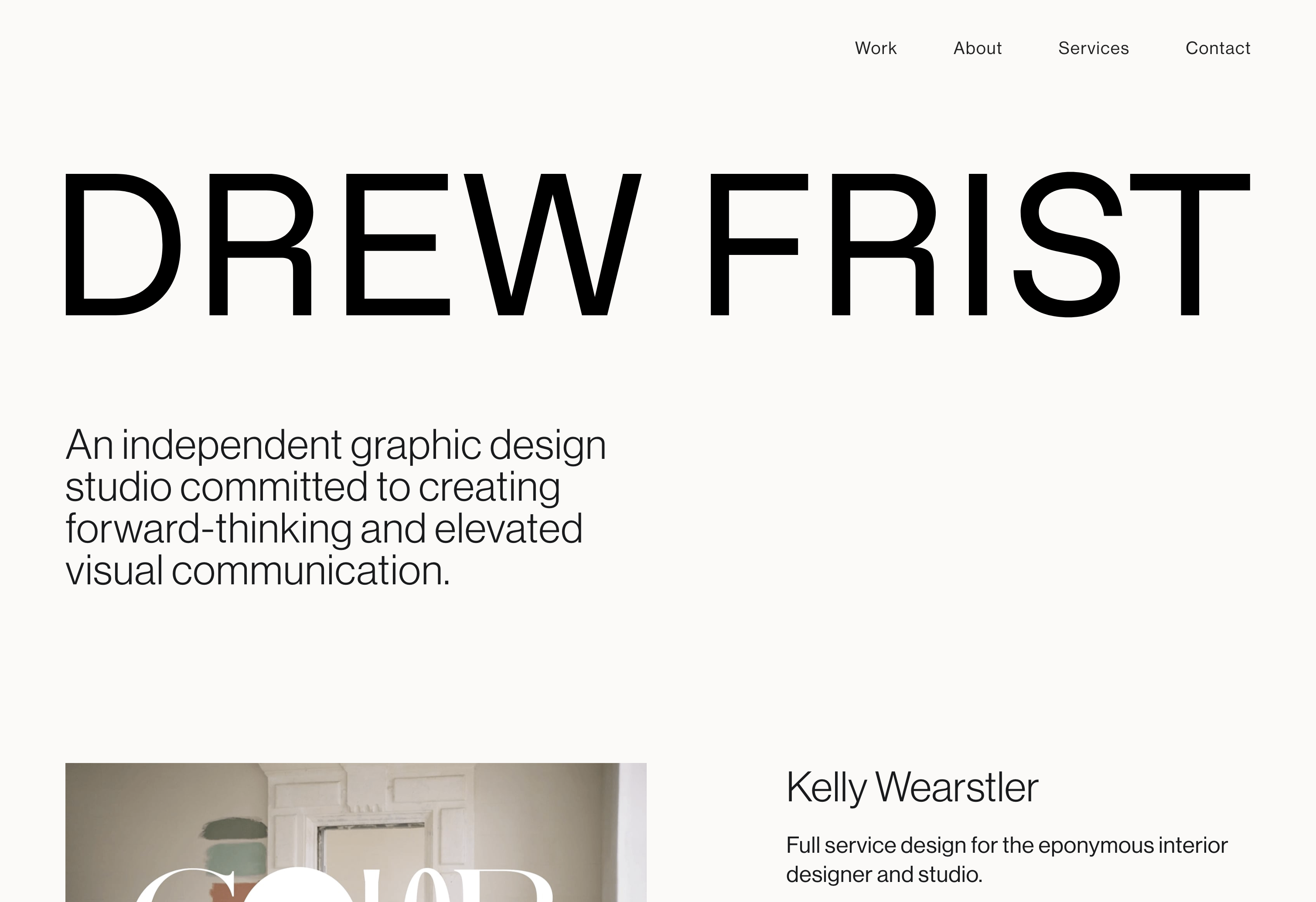 Drew Frist - Creative Direction & Graphic Design